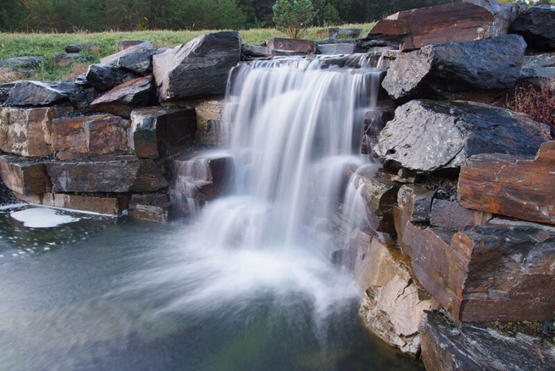 Waterfalls 15 - Natural Crushed Rock, Interior/Exterior Decorative ...