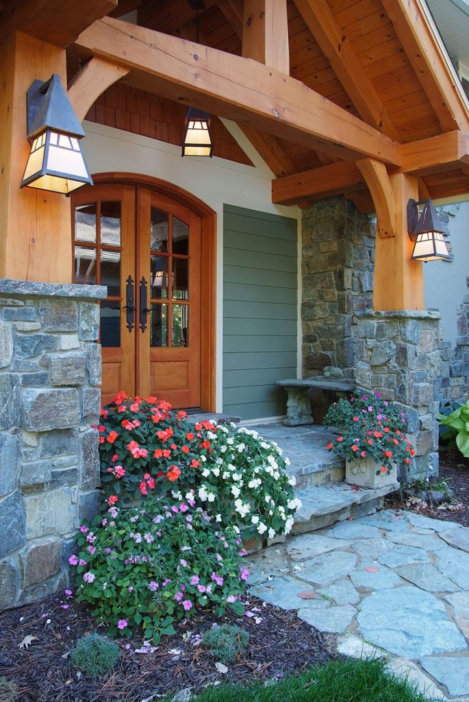 Front Entryway - Natural Crushed Rock, Interior/Exterior Decorative ...