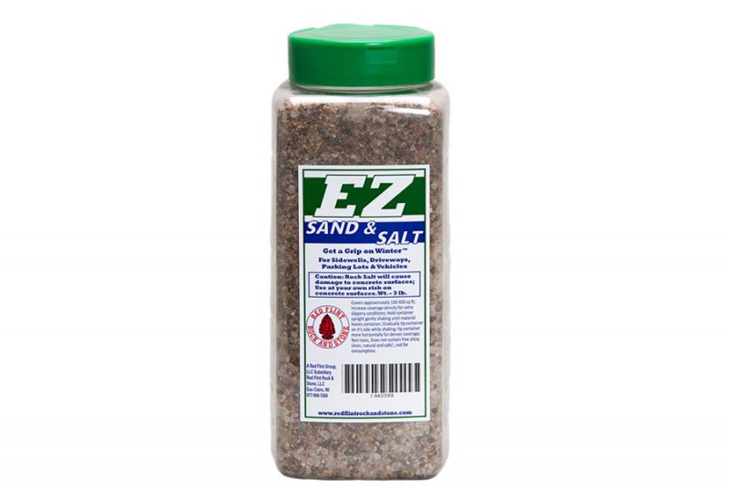 EZ Sand & Salt - Natural Crushed Rock, Interior/Exterior Decorative ...