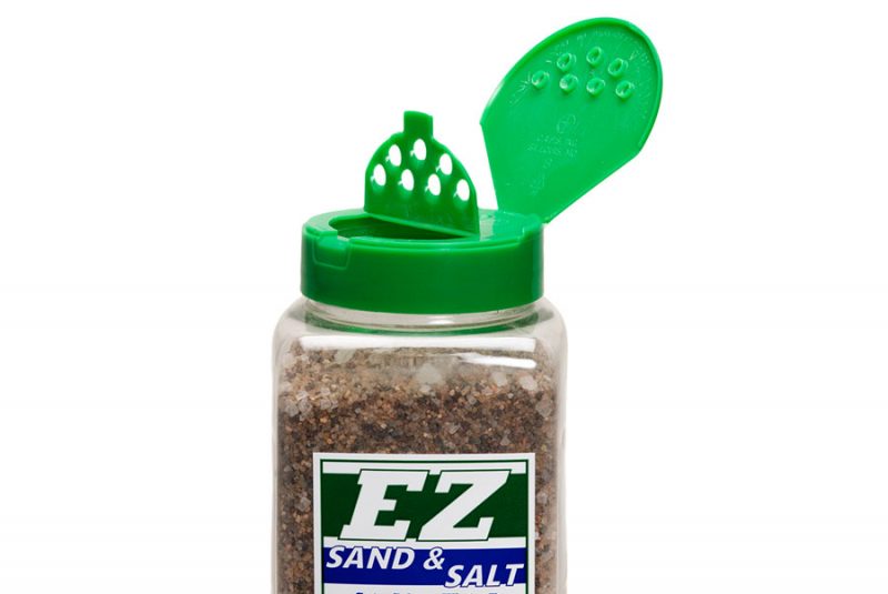 EZ Sand & Salt - Natural Crushed Rock, Interior/Exterior Decorative ...