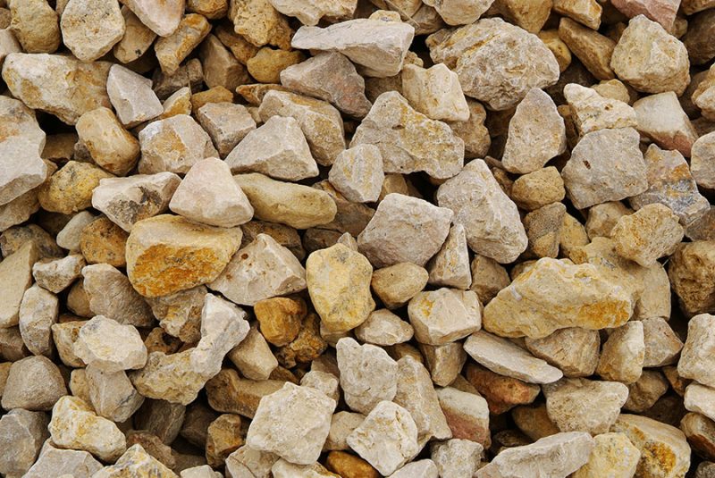 Ginger Gems 1 1/2" - Natural Crushed Rock, Interior/Exterior Decorative ...