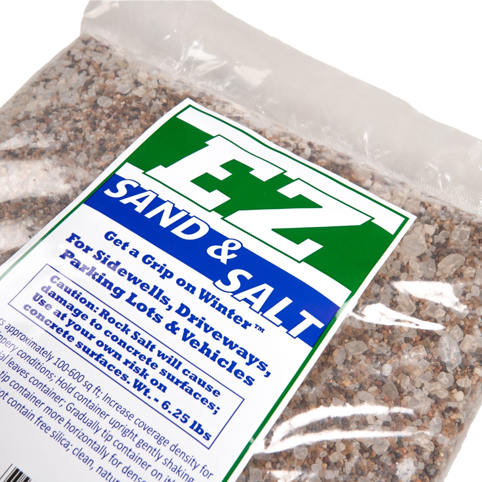 EZ Traction Salt & Sand - Natural Crushed Rock, Interior/Exterior ...