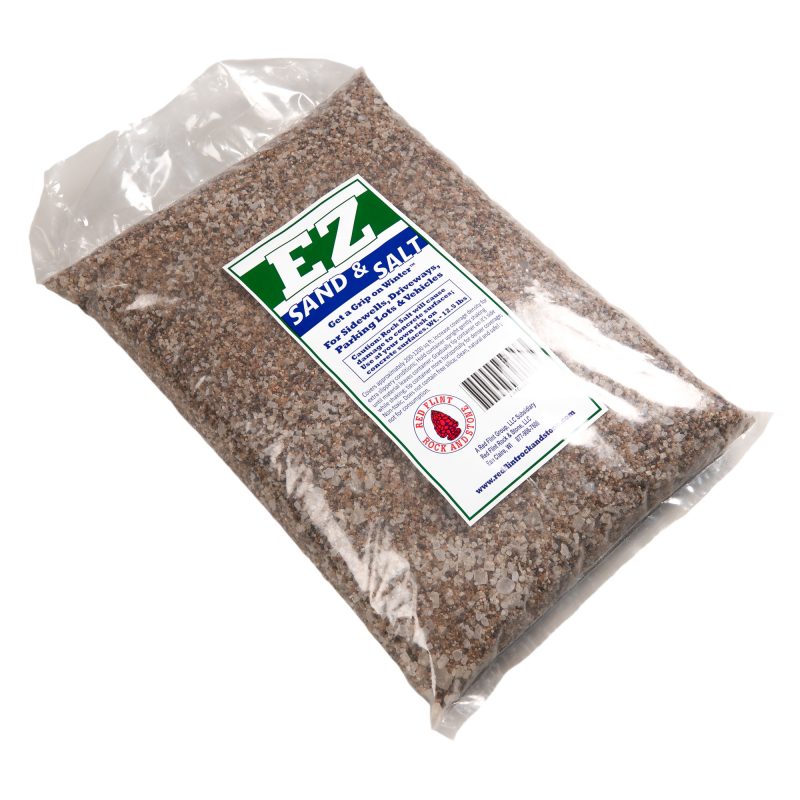 EZ Traction Salt & Sand - Natural Crushed Rock, Interior/Exterior ...