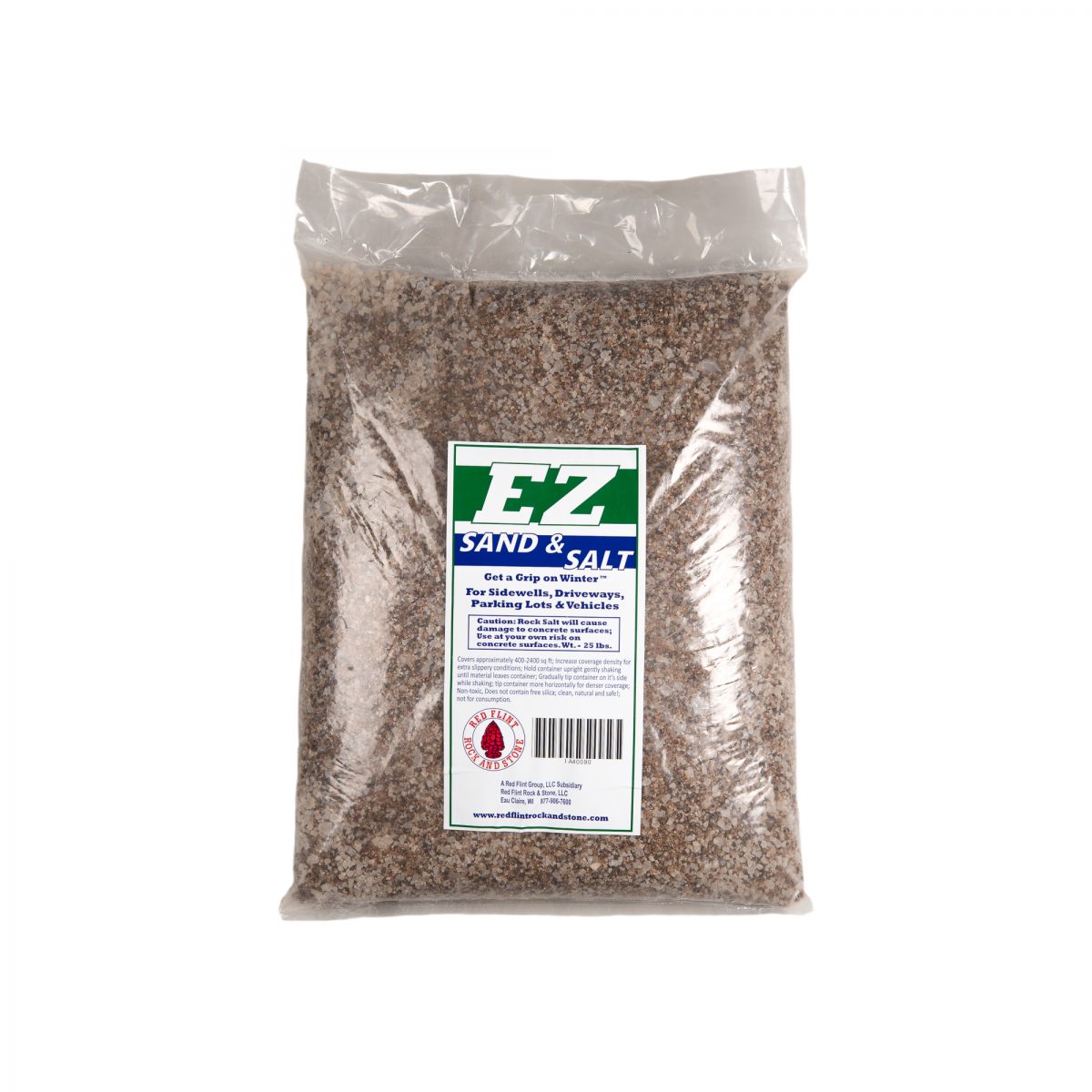 EZ Traction Salt & Sand - Natural Crushed Rock, Interior/Exterior ...