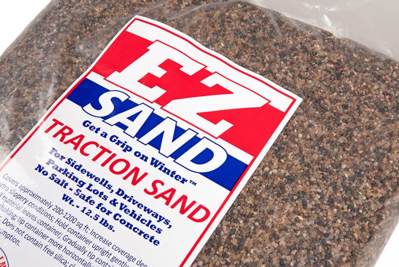 EZ Traction Sand - Natural Crushed Rock, Interior/Exterior Decorative ...