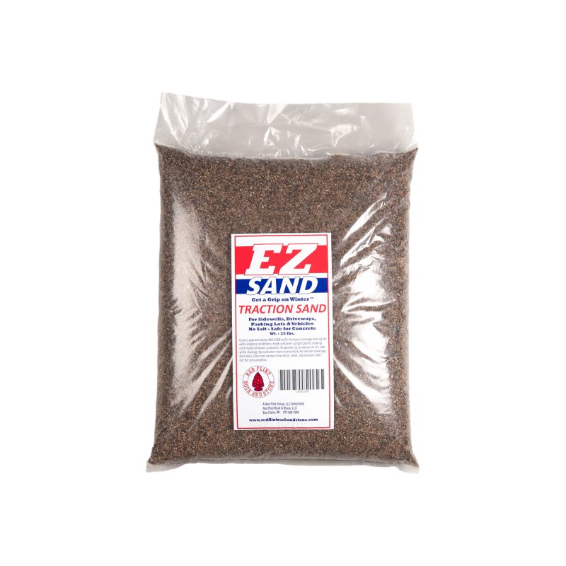 EZ Traction Sand - Natural Crushed Rock, Interior/Exterior Decorative ...