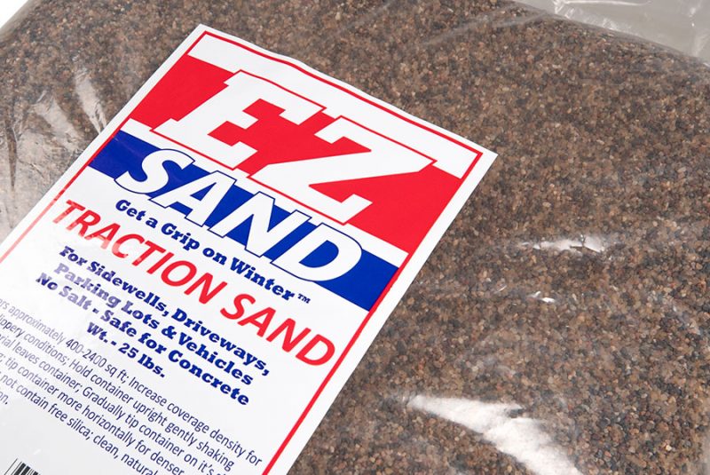 EZ Traction Sand - Natural Crushed Rock, Interior/Exterior Decorative ...
