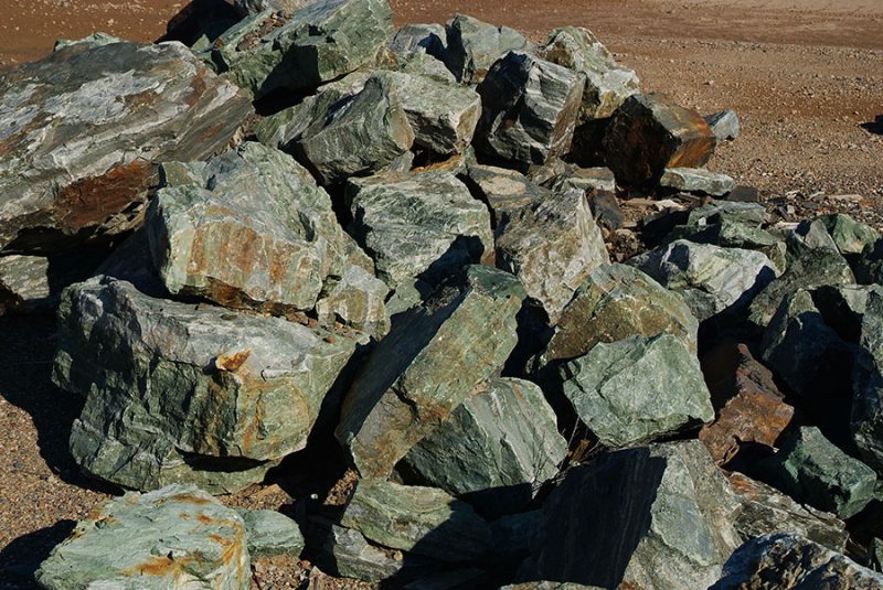 Twilight Blue Boulders 12" X 18" - Natural Crushed Rock, Interior ...